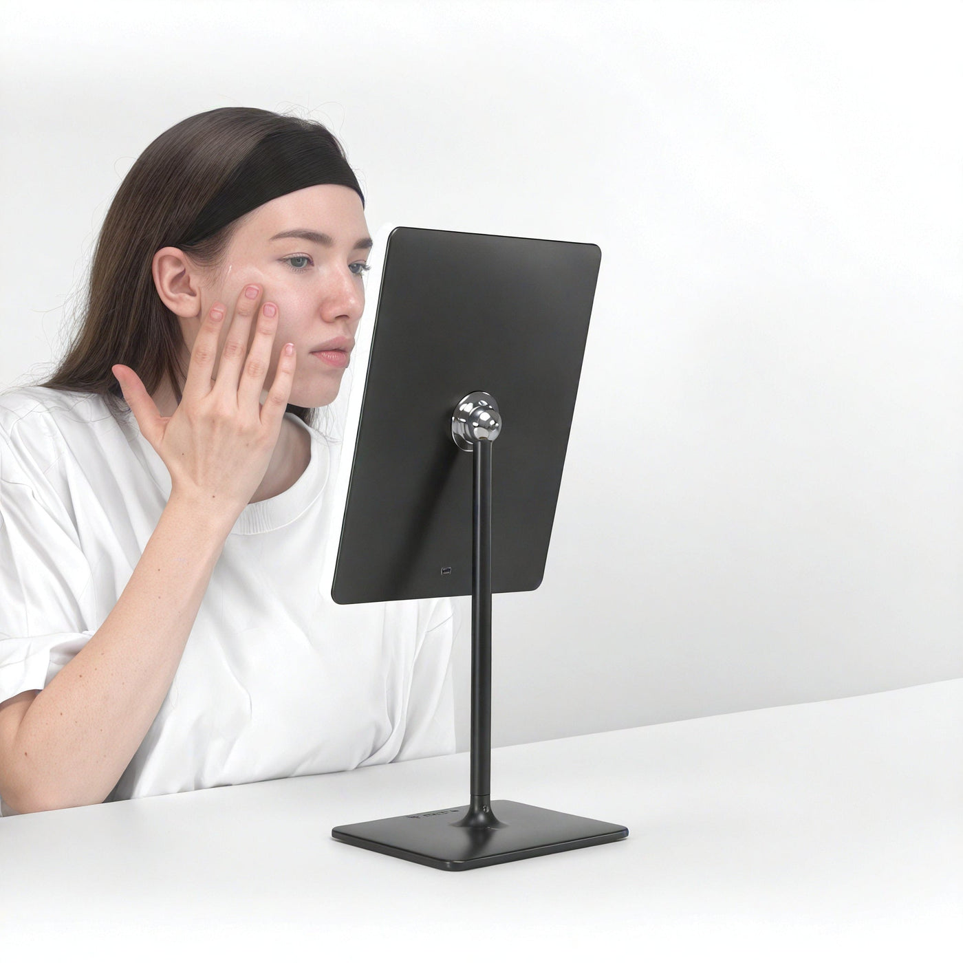 Facial Yoga with LED Mirror | 5 Reflection-Guided Moves